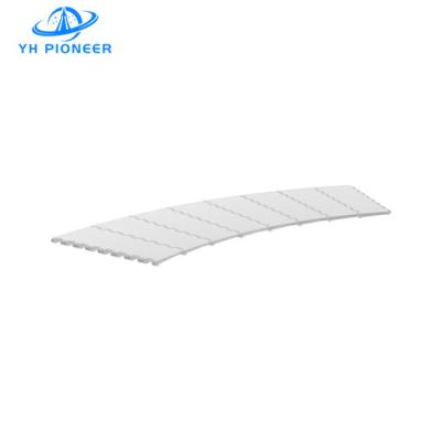 China Stainless Steel Conveyor Chain Plate With Nylon Strength For Sideflex Conveying for sale