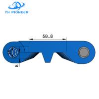 China Perforated Conveyor Chain Plate with POM for Beverage and Beer Industry for sale