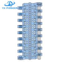 China Perforated Conveyor Chain Plate with POM for Beverage and Beer Industry for sale