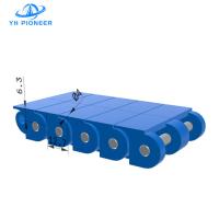 China Double Row Conveyor Chain Plate Corrosion Resistance With Stainless Steel Axles for sale