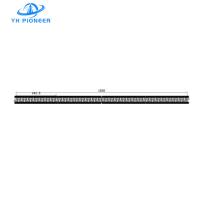 China Stainless Steel Single Row Roller Side Guide Rail For Low Friction Conveying for sale