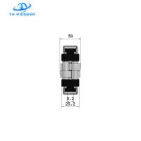 China Adjustable Conveyor Separate Single - Row Roller Guide Rail with Durable POM and Stainless Steel Construction for sale