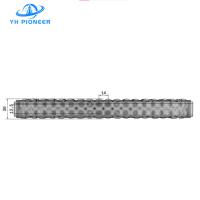 China Robust Double Row Roller Guide Rail with POM and Stainless Steel for Industrial Conveying Durability for sale