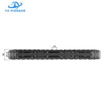 China Robust Three - Row Roller Guide Rail with POM and Stainless Steel for Industrial Safety Protection for sale