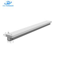 China High - Strength T-shaped Chain Guide Rail with Polyethylene and Stainless Steel for Industrial Safety for sale