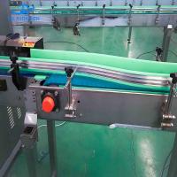China Flexible Water Bottle Conveyor Systems , POM Chain Plate Bottling Line Conveyo 10kg for sale