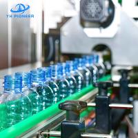 China Flexible Water Bottle Conveyor Systems , POM Chain Plate Bottling Line Conveyo 10kg for sale