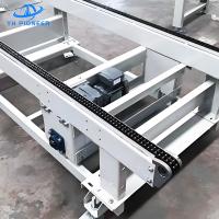 China Chain Automatic Palletizing Systems Stacker Conveyor For Pallet And Box Conveying for sale