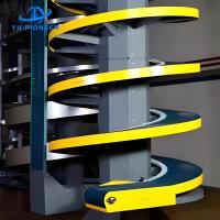 China Low Noise Carbon Steel Spiral Lifting Conveyor With 200-2000kg Loading Capacity for sale
