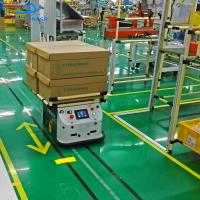 China Industrial Warehouse AGV Automated Guided Vehicle material handling 200kg Capacity for sale