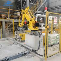 China Steel Framed Automatic Bag Palletizer For High Volume Fertilizer And Cement Bag for sale