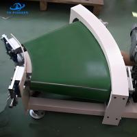 China Versatile Turning Conveyor Belt Machine With Bend Capabilities Material Handling for sale