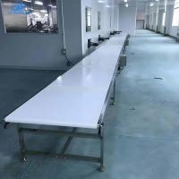China Smooth PVC Surface Bag Conveyor Systems For Sanitary Food Beverage Production Lines for sale