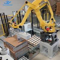 China High Precision Automatic Palletizing Systems Robot Arm 180Kg Load IP65 Protection for sale