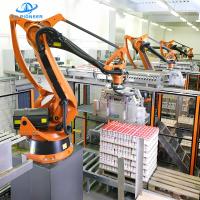 China High Precision Automatic Palletizing Systems Robot Arm 180Kg Load IP65 Protection for sale