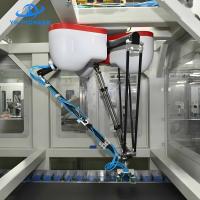 China Advanced Delta Robot Bag Case Packer Machine With 60 Packets/Minute 5kg Payload for sale