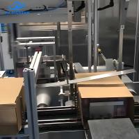 China High Speed Servo Bottle Case Packing Machine 200ppm Stacking Speed 5-20Cases/Min for sale