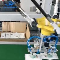 China High Flexibility Spider Arm Case Packer Machine With 30-120 Packs/Min Speed for sale