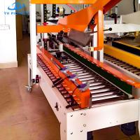 China High Efficiency Carton Case Sealer Machine 400W Custom Speed To 20M/Min for sale