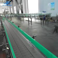 China Variable Speed Control Bottle Conveyor Systems , Bottle Transfer Conveyor 45m/min for sale