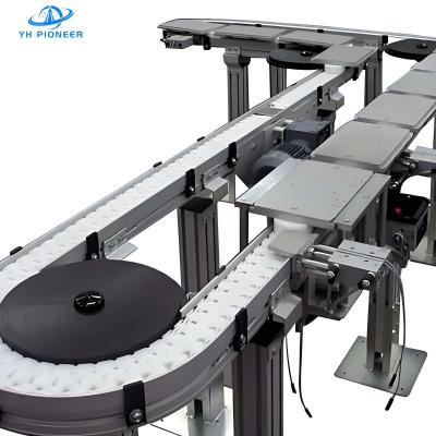 China Flexible Bottle Chain Conveyor Systems with Adjustable Speed up to 30m/min for sale