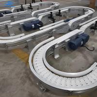 China Flexible Bottle Chain Conveyor Systems with Adjustable Speed up to 30m/min for sale