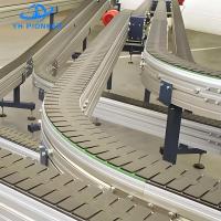 China Low Noise Flexible Chain Conveyor Adjustable Speed and Various Voltage Options for sale