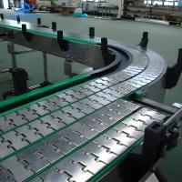 China Stainless Steel Bag Conveyor Systems Chain Conveyor Machine Custom Length Height for sale