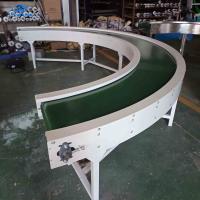 China Customizable Turning Belt Conveyor With 0-30m/Min Variable Speed 220V 380V for sale
