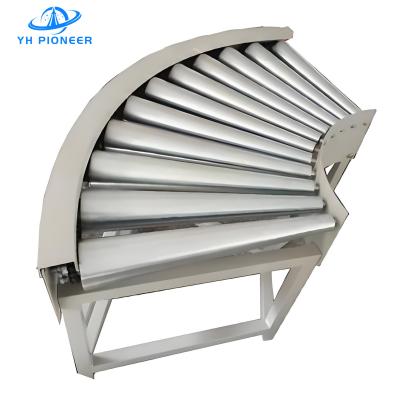 China Custom Speed Bag Conveyor Systems Roller Turning Conveyor For Automation Solutions for sale