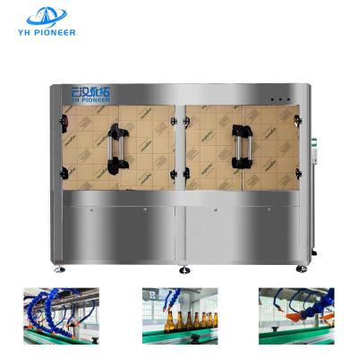 China Customizable Bottles Dryer Machine For Various Bottle Types With 7.5kw Vortex Air Pump Power for sale
