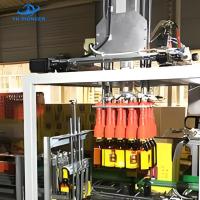 China Efficient Bottle Carton Packer Machine With 21-28 Cartons / Min Speed And 4.5KW Power For Reliable Packaging for sale