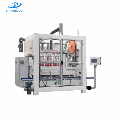 China Efficient Bottle Carton Packer Machine With 21-28 Cartons / Min Speed And 4.5KW Power For Reliable Packaging for sale