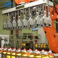 China Customizable Robot Bottle Carton Packer With 6s Cycle , 304 Stainless Steel For Reliable Packaging for sale