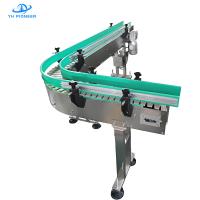 China Customizable Chain Plate Turning Conveyor With Stainless Steel Frame And Adjustable Speed For Reliable Material Handling for sale
