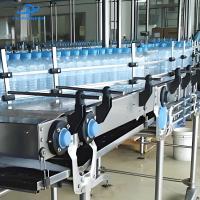 China Durable Stainless Steel Bottle Conveyor System for 1890N Working Load 500mm Minimum Back Radius for sale