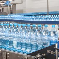 China Durable Stainless Steel Bottle Conveyor System for 1890N Working Load 500mm Minimum Back Radius for sale