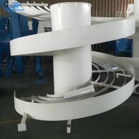 China Spiral Lifting Conveyor System with 201/SUS304 Stainless Steel Construction and Heat Resistant Features for sale