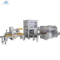China Reliable Bag Carton Packer Machine For Soft Bag Packaging With Stainless Steel Construction And 7.5kw Motor Power for sale