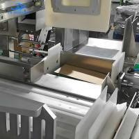 China Reliable Bag Carton Packer Machine For Soft Bag Packaging With Stainless Steel Construction And 7.5kw Motor Power for sale