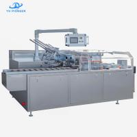 China Durable Stainless Steel Box Case Packer With Aluminum Frame And Organic Glass Guard For Sanitary Packaging Solutions for sale