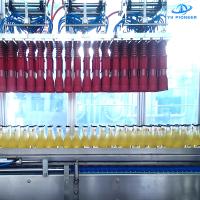China Flexible Bottle Case Packer With Customizable Pallet Sizes And 4.6KW Power High Speed Canning Lines for sale