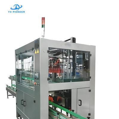 China Bottle Case Packer Machine for Various Bottles and Cans Easy Maintenance Low Operating Costs for sale