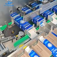 China Flexible Toothpaste Tube Cartoning Machine With Customizable Carton Sizes And 250-350g/㎡ Quality For Diverse Products for sale