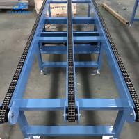 China Durable Pallet Conveyor Chain System With Double Chain Design 10m/min Speed For Heavy - Duty Applications for sale