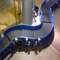 China Space Saving Turn Belt Conveyor System With Stainless Steel Frame For Efficient Material Handling In Factories for sale