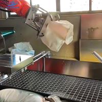 China High Safety Unpacking Robot Machine With 200-500 Bags Per Hour Speed For Automated Bag Handling Solutions for sale