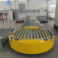 China Energy Efficient Roller Rotating Conveyor Palletizer with Max 20m/min Conveying Speed for High Output Production for sale