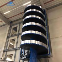 China Space Saving Spiral Elevator Conveyor with Compact Structure for Efficient Vertical Material Handling for sale