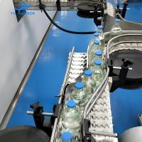 China Hygienic Pharmaceutical Bottles Conveyor Machine with POM Material for Stable Reliable Bottle Conveyor for sale